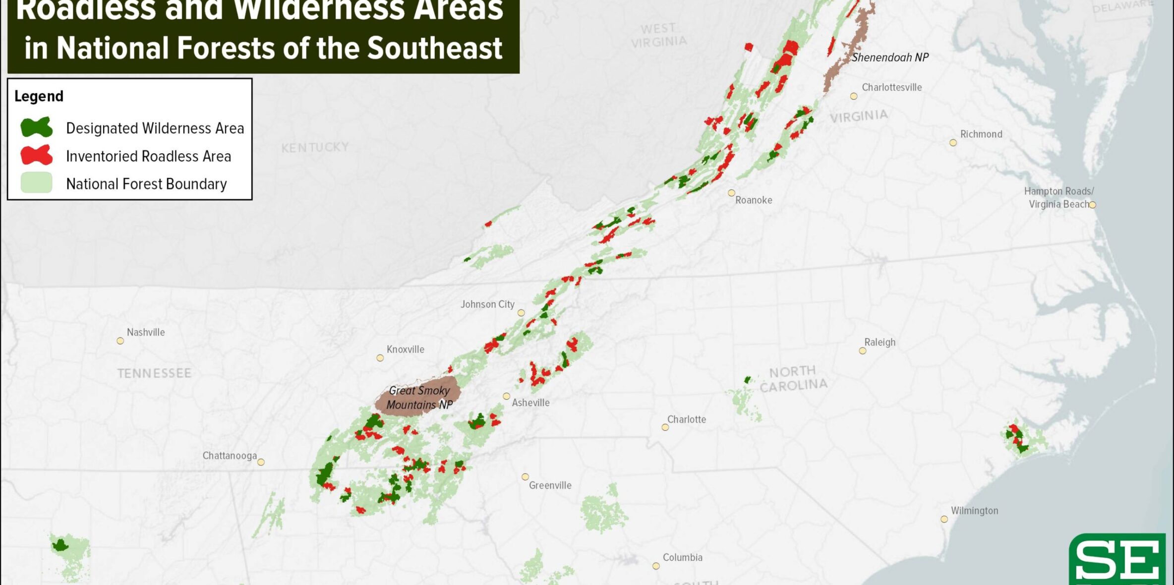 Roadless and wilderness areas - Southern Environmental Law Center
