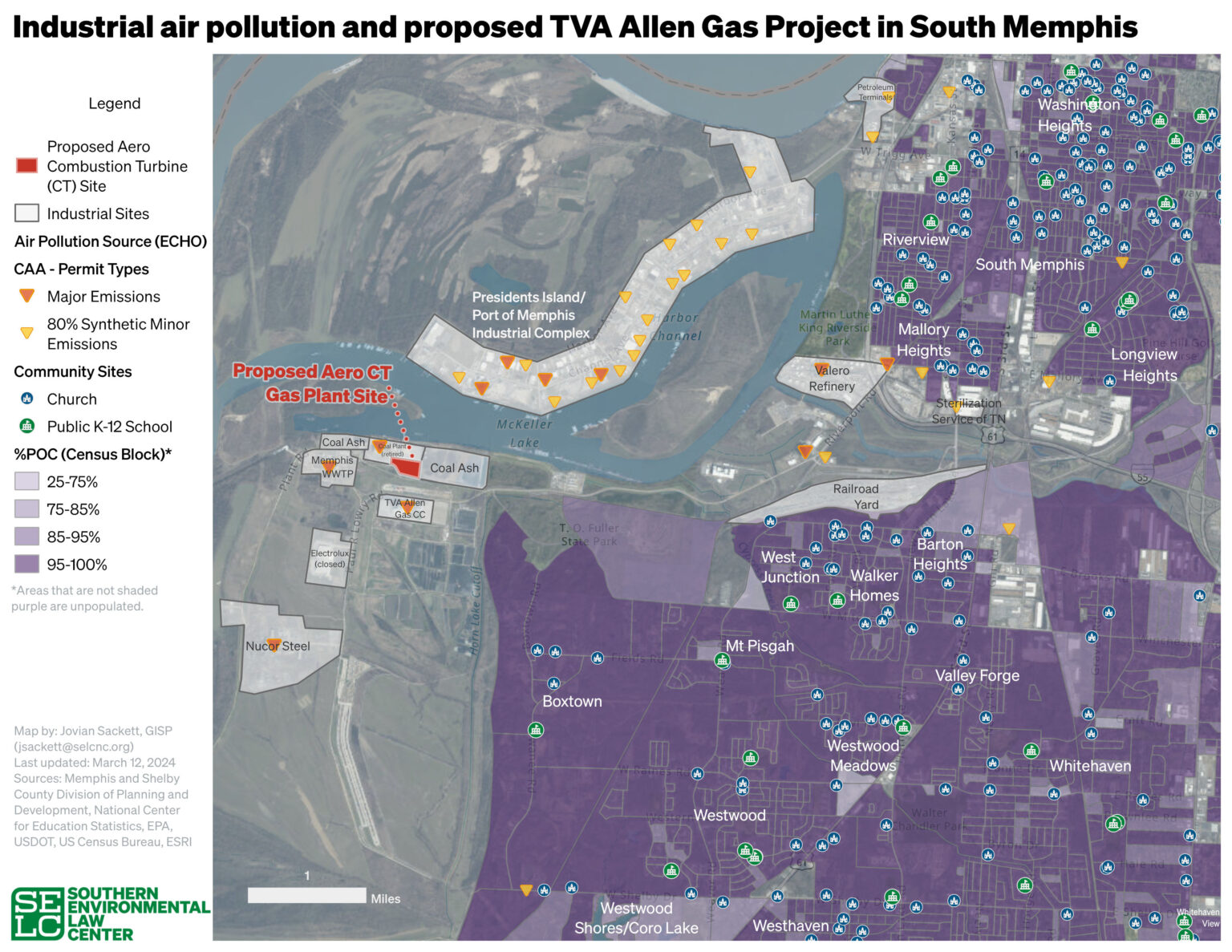 TVA's South Memphis gas plans continue legacy of injustice - Southern ...